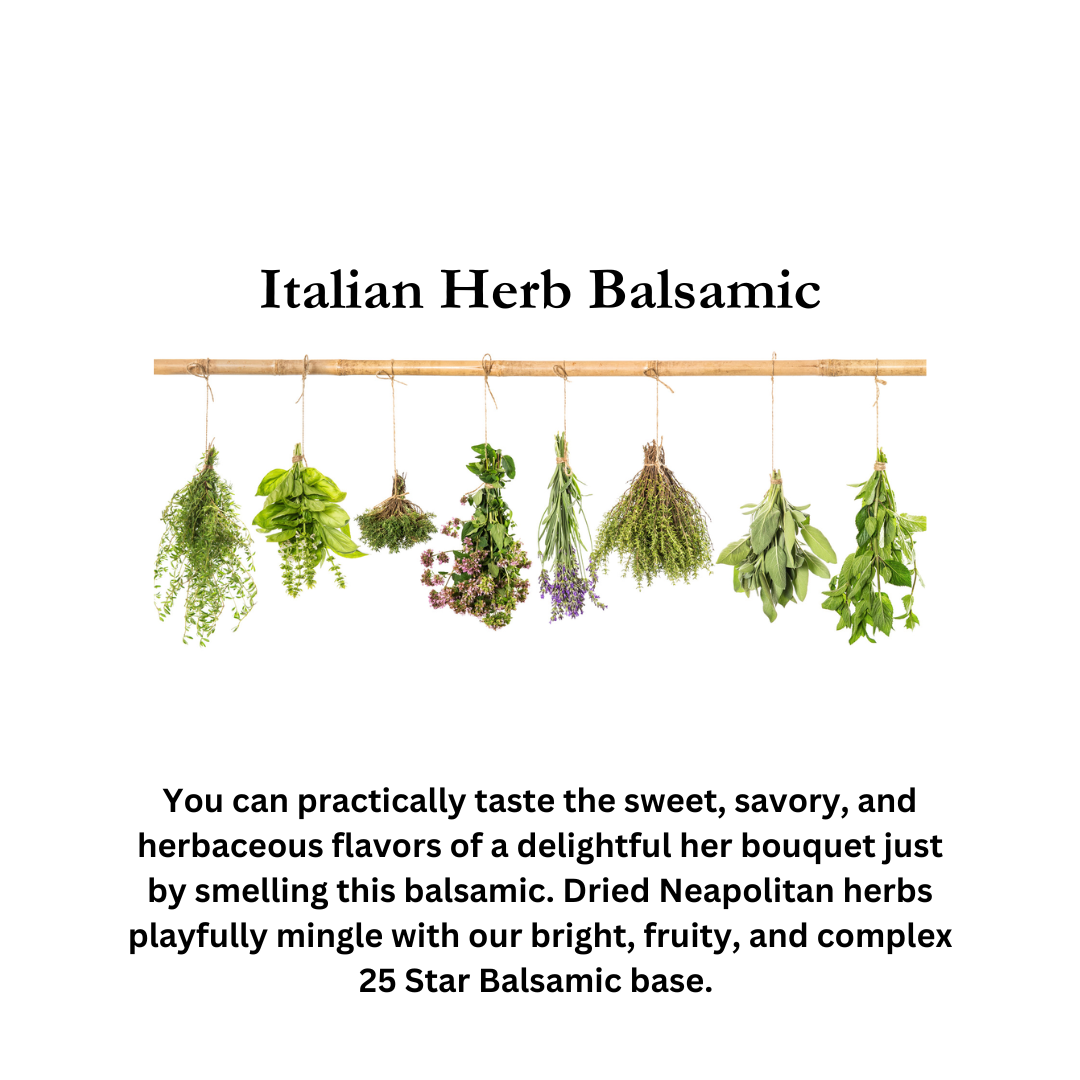 Italian Herb Balsamic – The Seasoned Olive