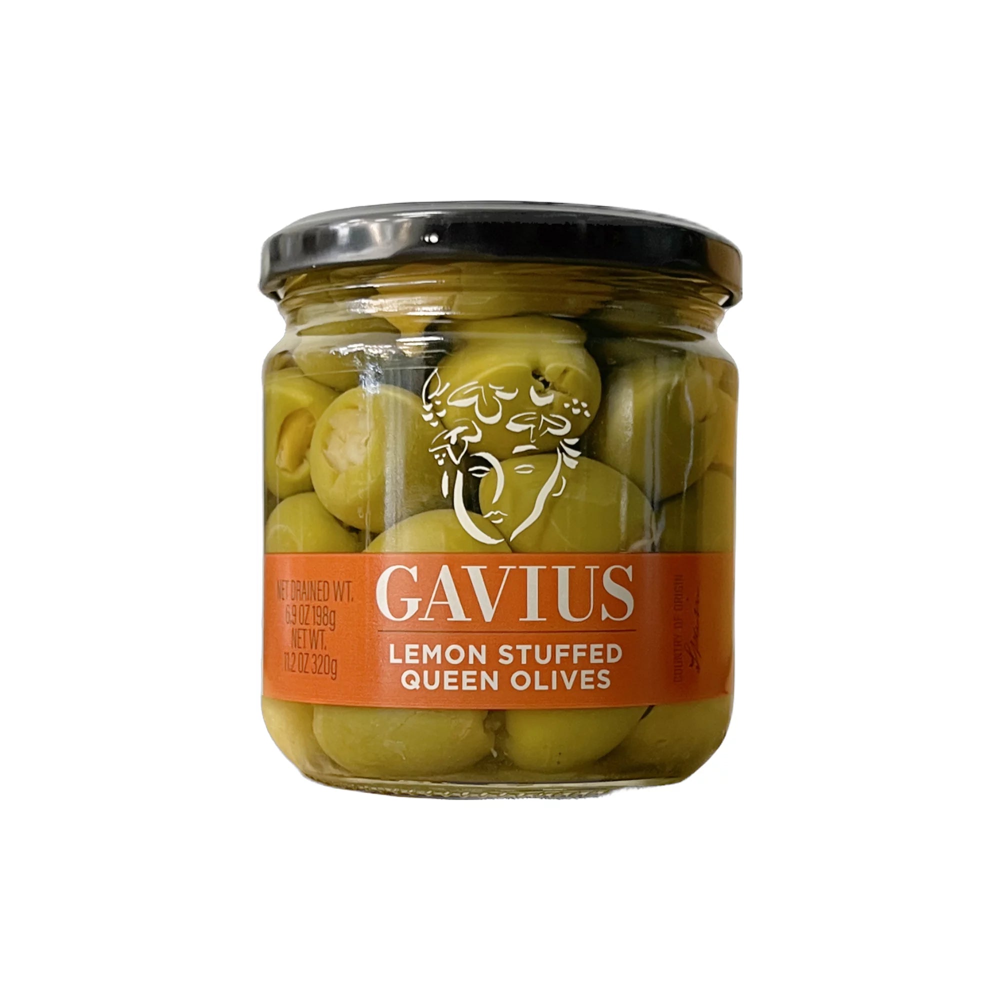 Gavius Lemon Stuffed Queen Olives – The Seasoned Olive