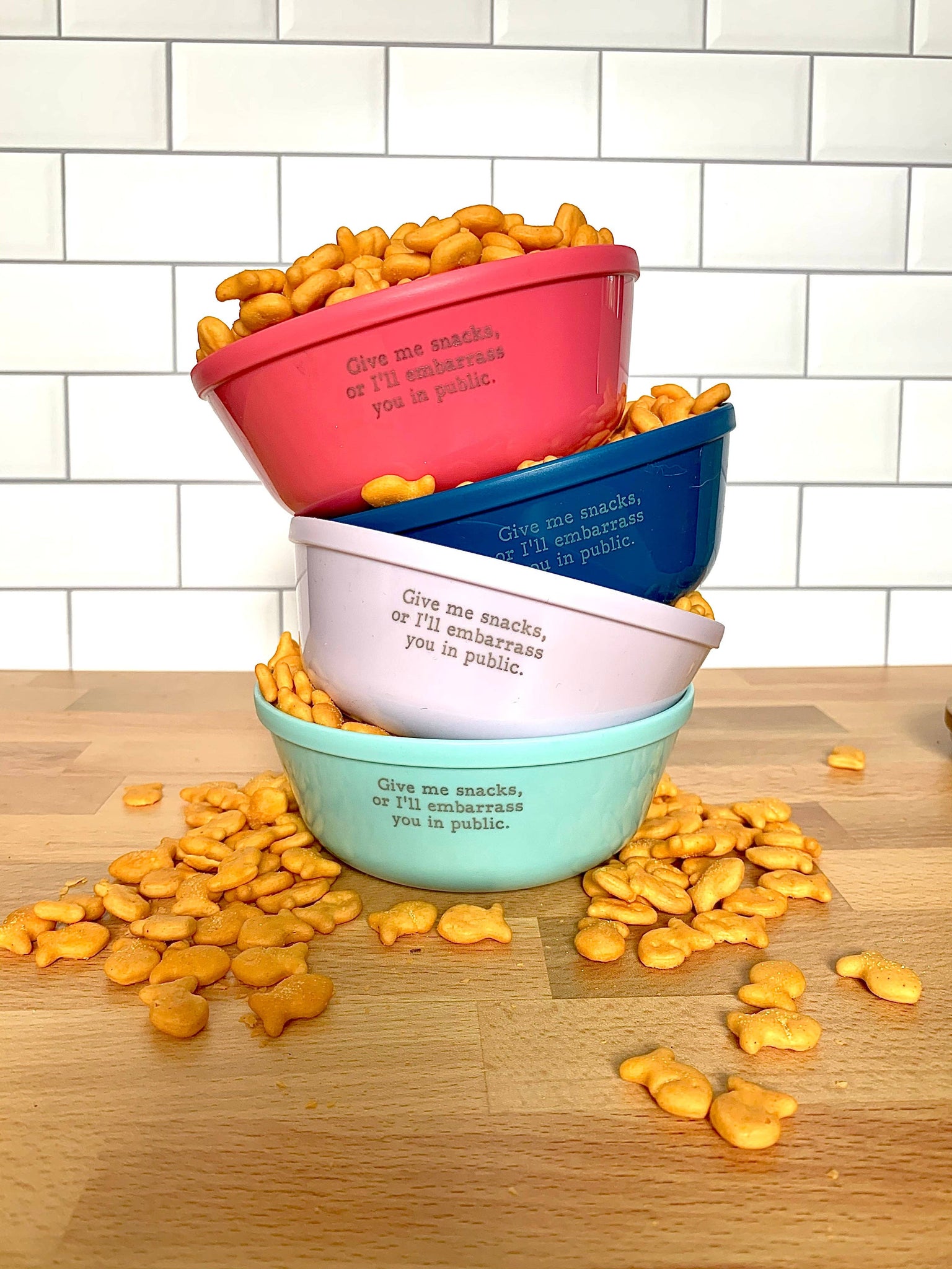 Buffalovely - Give Me Snacks or I Embarrass You in Public Snack Bowl ...